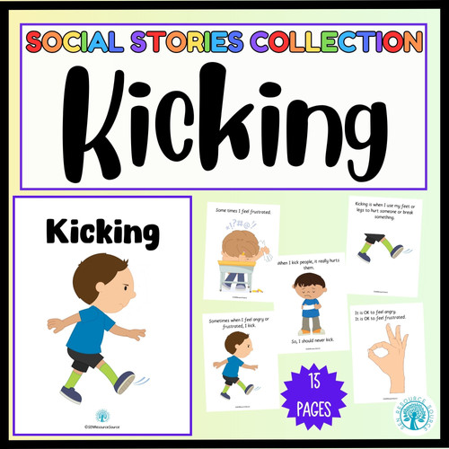 Kicking Social Story | SEN Resource Source