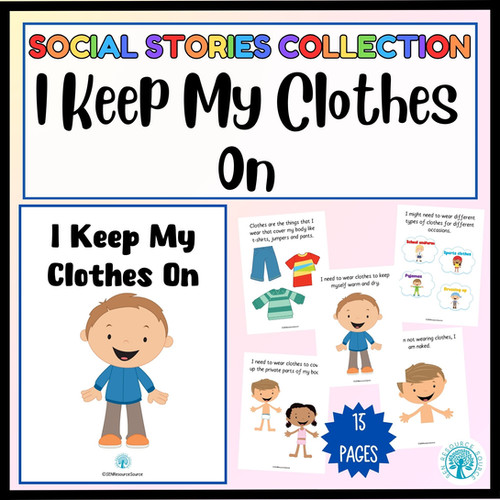 I Keep My Clothes On Social Story | SEN Resource Source
