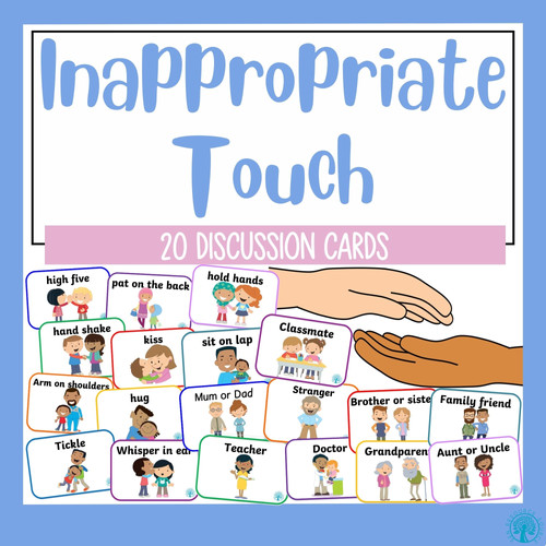 Inappropriate Touch Discussion Cards | SEN Resource Source