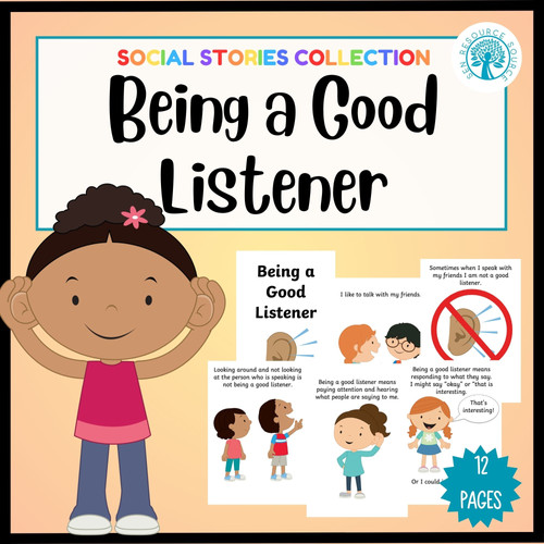 Being a Good Listener Social Story | SEN Resource Source