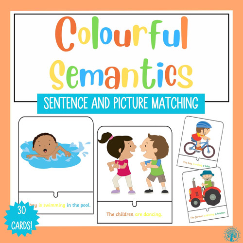 Colourful Semantics Sentence and Picture Jigsaw Match | SEN Resource Source