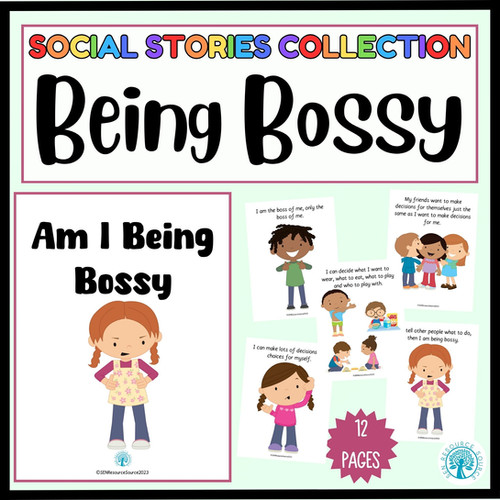 Being Bossy Social Story | SEN Resource Source
