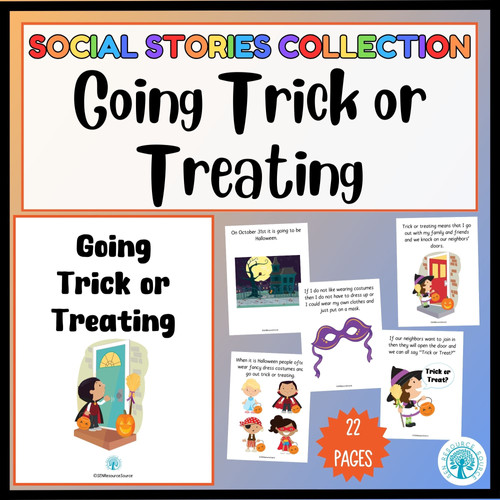Going Trick or Treating Social Story | SEN Resource Source