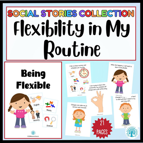 Being Flexible in My Routine Social Story | SEN Resource Source