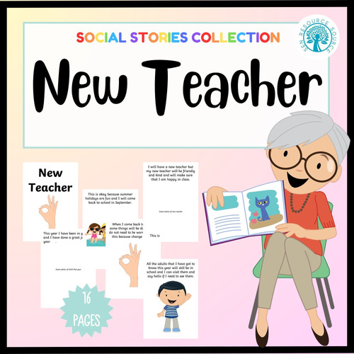 New Teacher in a New School Year Social Story | SEN Resource Source