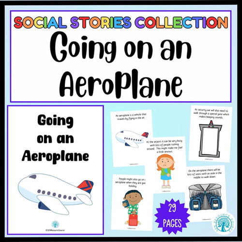 Going on an Aeroplane Social Story | SEN Resource Source