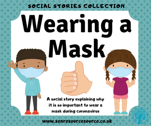 Wearing a Mask Social Story | SEN Resource Source