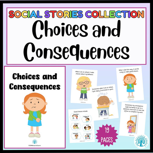 Choices and Consequences Social Story | SEN Resource Source