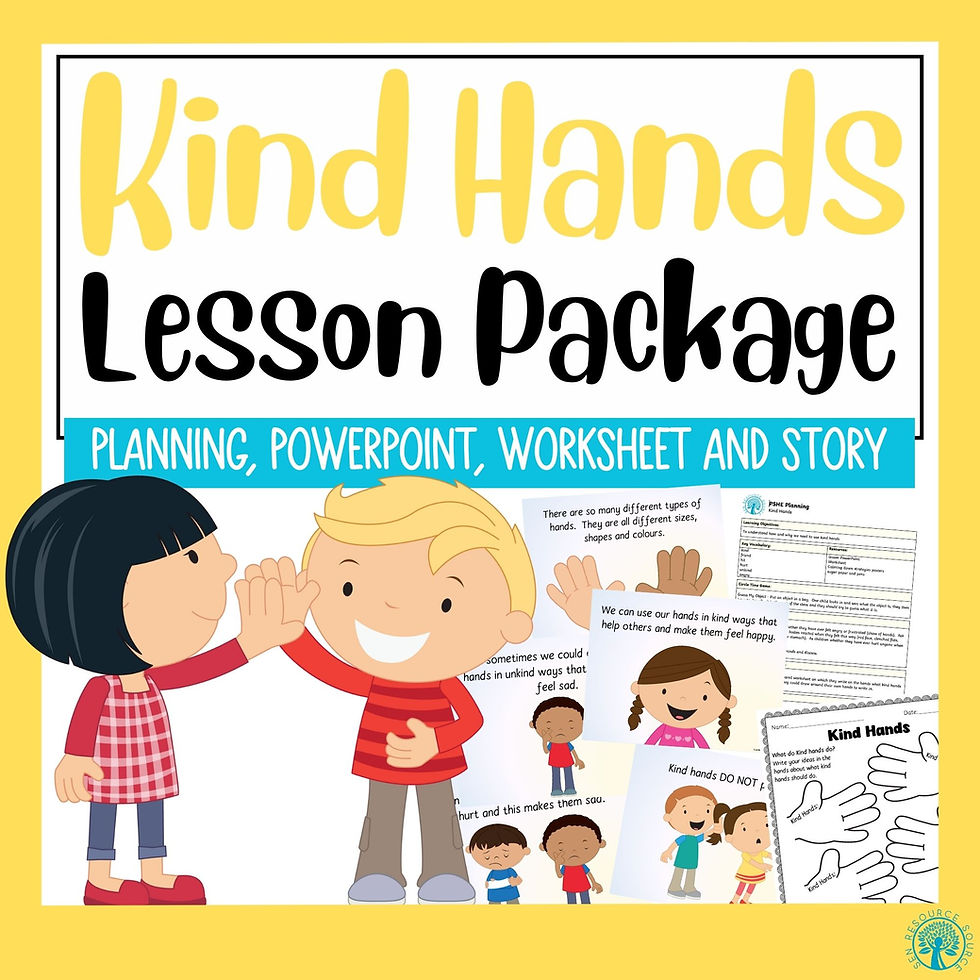Kind Hands Lesson Package | SEN Resource Source