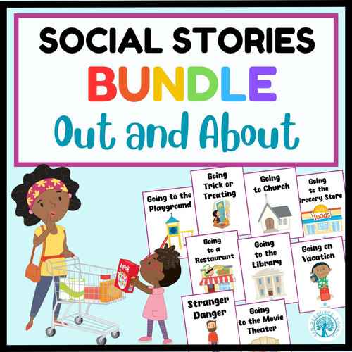 Out and About Social Story Bundle | SEN Resource Source