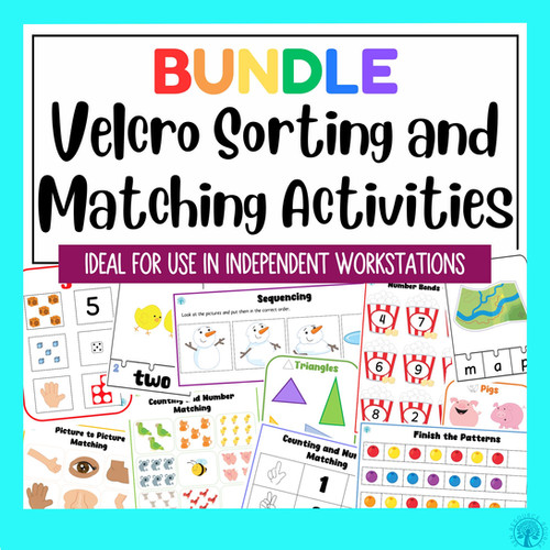 Velcro Sorting and Matching Activities | SEN Resource Source