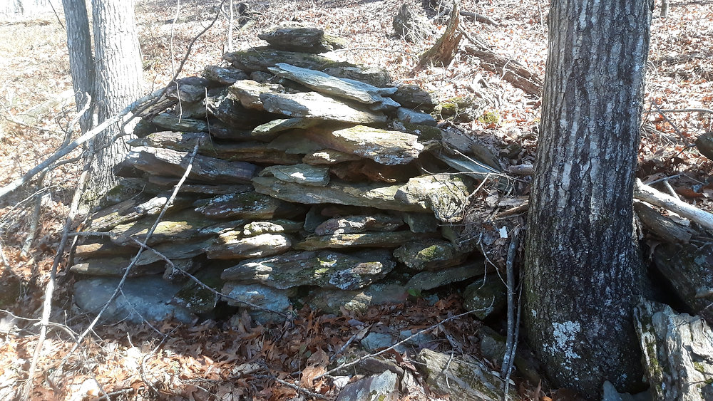 Ancient Indian Rock Mounds in Pickens County