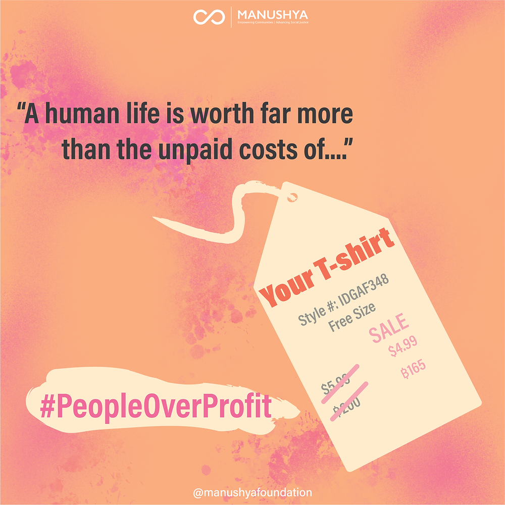 The Hidden Human Cost of #FastFashion