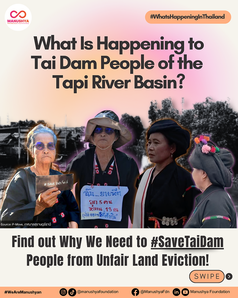 #IndigenousPeoples ⚠️ What’s Happening to Tai Dam people in Thailand? 🚨 ...