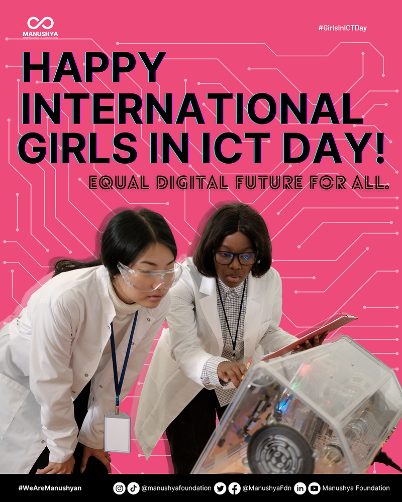 Happy International Girls in ICT Day!