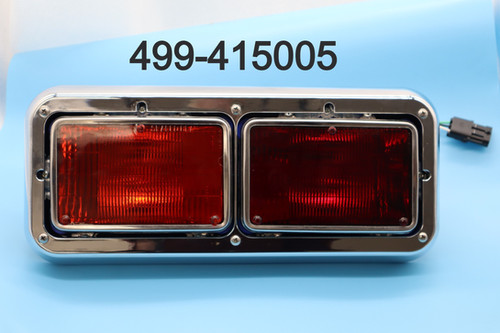 Fire Truck Headlight 4X6 RED/AMBER -LEFT SIDE | SLC Lighting