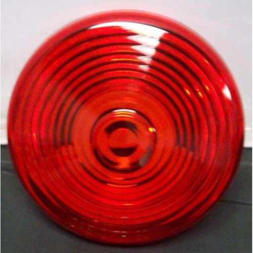 Lens - 7" Red Polycarbonate - 845 Series | SLC Lighting