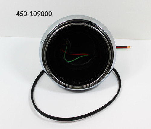 Headlight assembly for 7" round bulb includes Bezel. | SLC Lighting