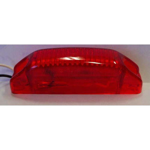 Thin Red Clearance Marker- 6 Led | SLC Lighting