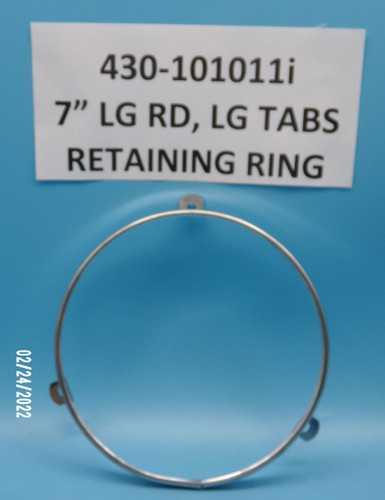 430-101011- RETN RING LG RND STD TABS | SLC Lighting