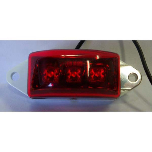 Mini Red Clearance Marker- 3 Led | SLC Lighting