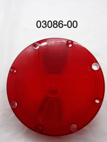 Red acrylic 7" lens 744 series | SLC Lighting