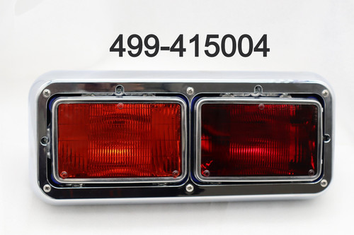 Fire Truck Headlight 4X6 RED/AMBER -RIGHT SIDE | SLC Lighting