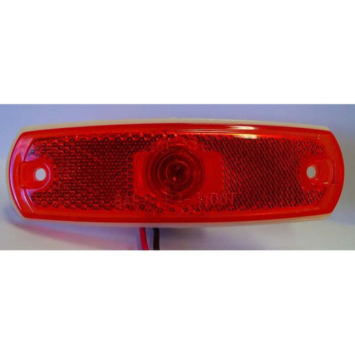 Red Reflective Clearance Marker | SLC Lighting