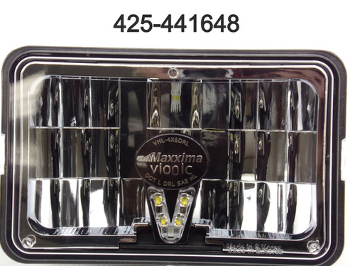 Small Rectangular 4 x 6" low beam/DRL LED bulb 12/24VDC Fits multiple ...