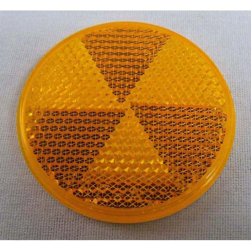 2" Amber Stick-On Reflector | SLC Lighting