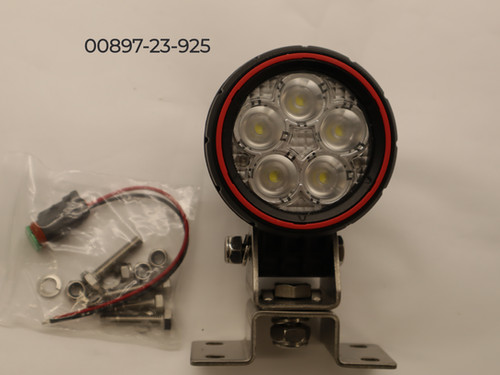 Work Light Round LED 3 1/4" 25W, DC9-36V, 2.2A draw at 12V -1860 Lumens ...