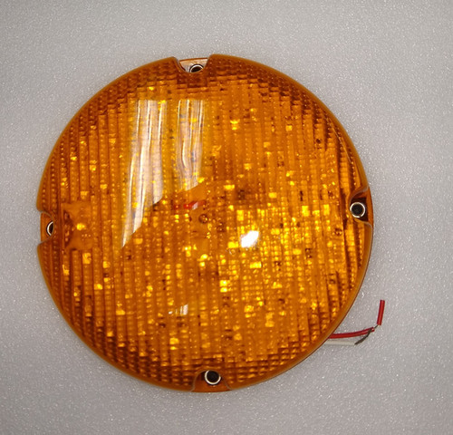 7" AMBER LED Park/Turn Bus Light- 60 Led | SLC Lighting