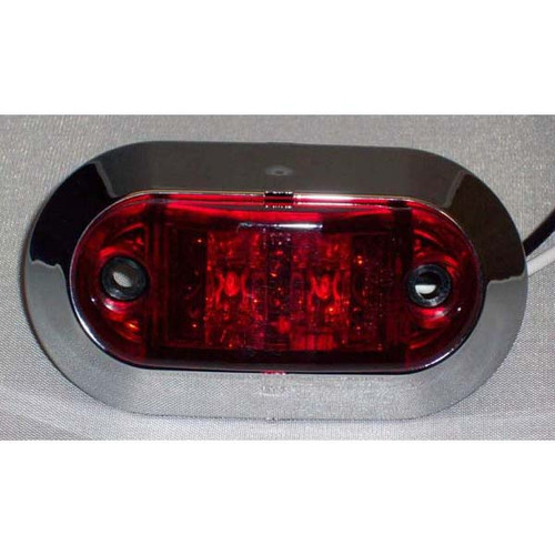 2 5/8" Mini Red LED Clearance Marker Kit- 2 Led | SLC Lighting