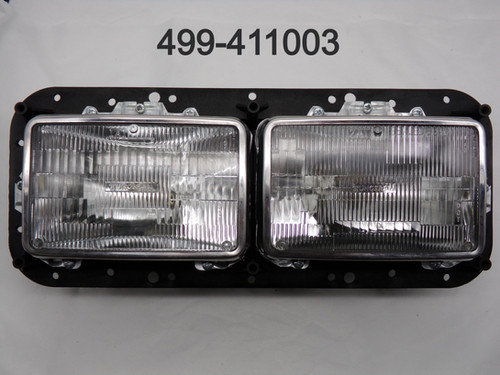 Peterbilt Left hand dual 4 x 6" headlight assembly replaces Peterbilt ...