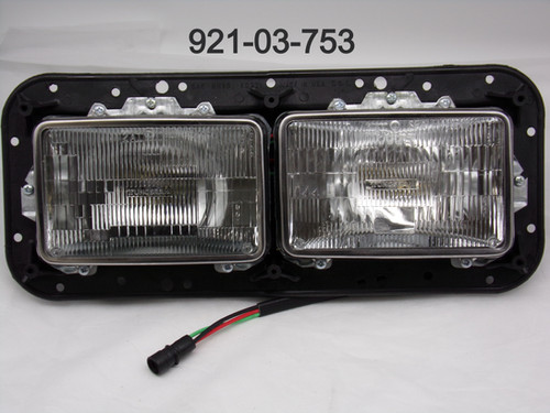 Mack Left hand dual 4 x 6" headlight assembly Replaces # 25111162 | SLC ...