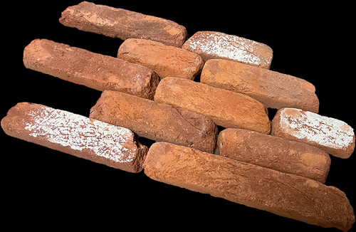 Tumbled Linear Red Brick Tile(s) | Bricks | Brick Tiles | Brick Facings