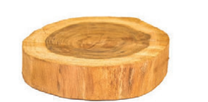 Tora de madeira natural redonda M | eventoscombossa