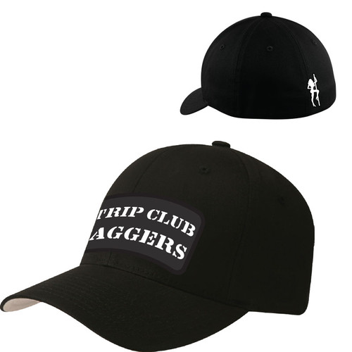 H-Strip Club Baggers Curved Bill Fitted Hat Ball Cap | SCC