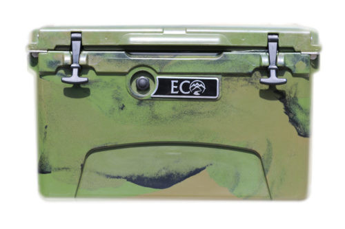 Ice Anchor Rack + Green Camo Eco Cooler Package | Ice Anchor