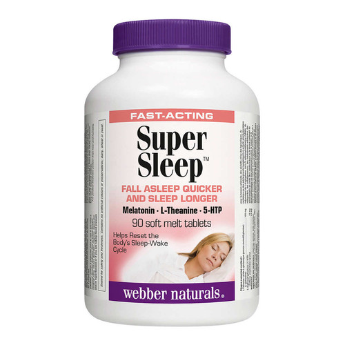 Webber Naturals "Super Sleep" 超級睡眠配方（90粒） | Towgip‧拖喼