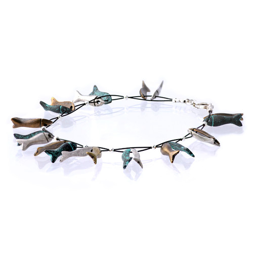 Dinky Fish Bracelet - Mixed | Fiona Dane