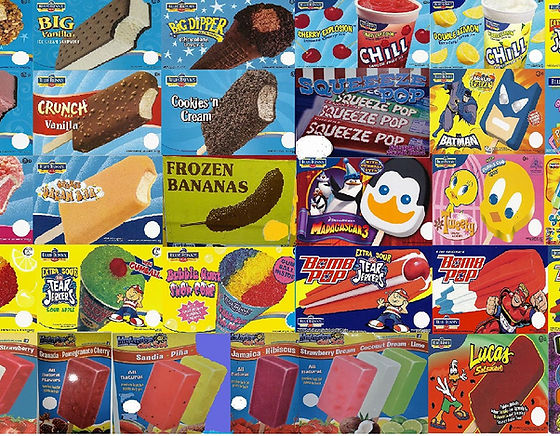 Ice Cream Truck Menu 90s That's Right Folks, The Largest Selection In