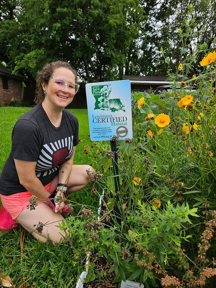 Aimee LaFleur - Bronze Louisiana Certified Habitat