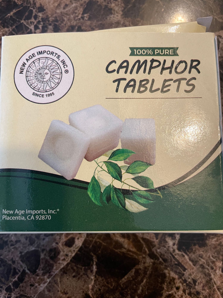 Camphor tablets | The Conjure