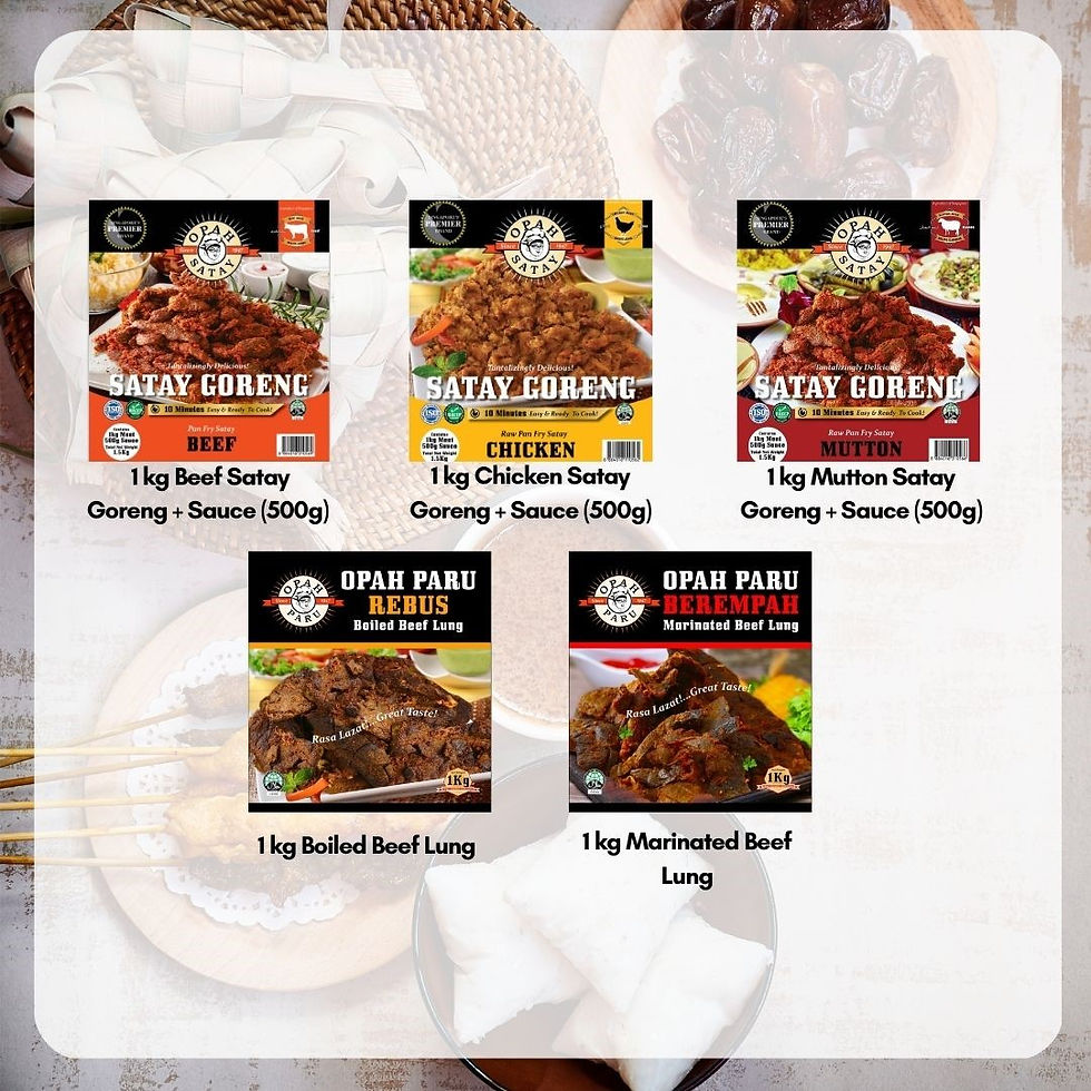 Satay Delivery in Singapore | www.opahsatay.com | Singapore