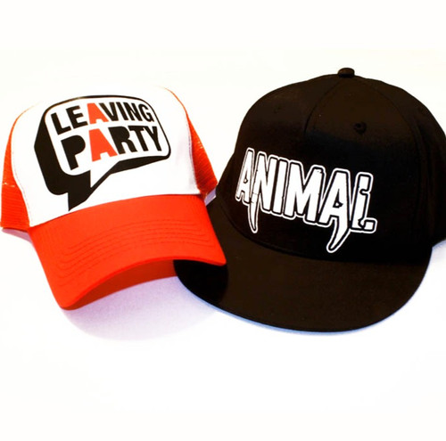 10 Two Colour Caps | Badges And Stickers