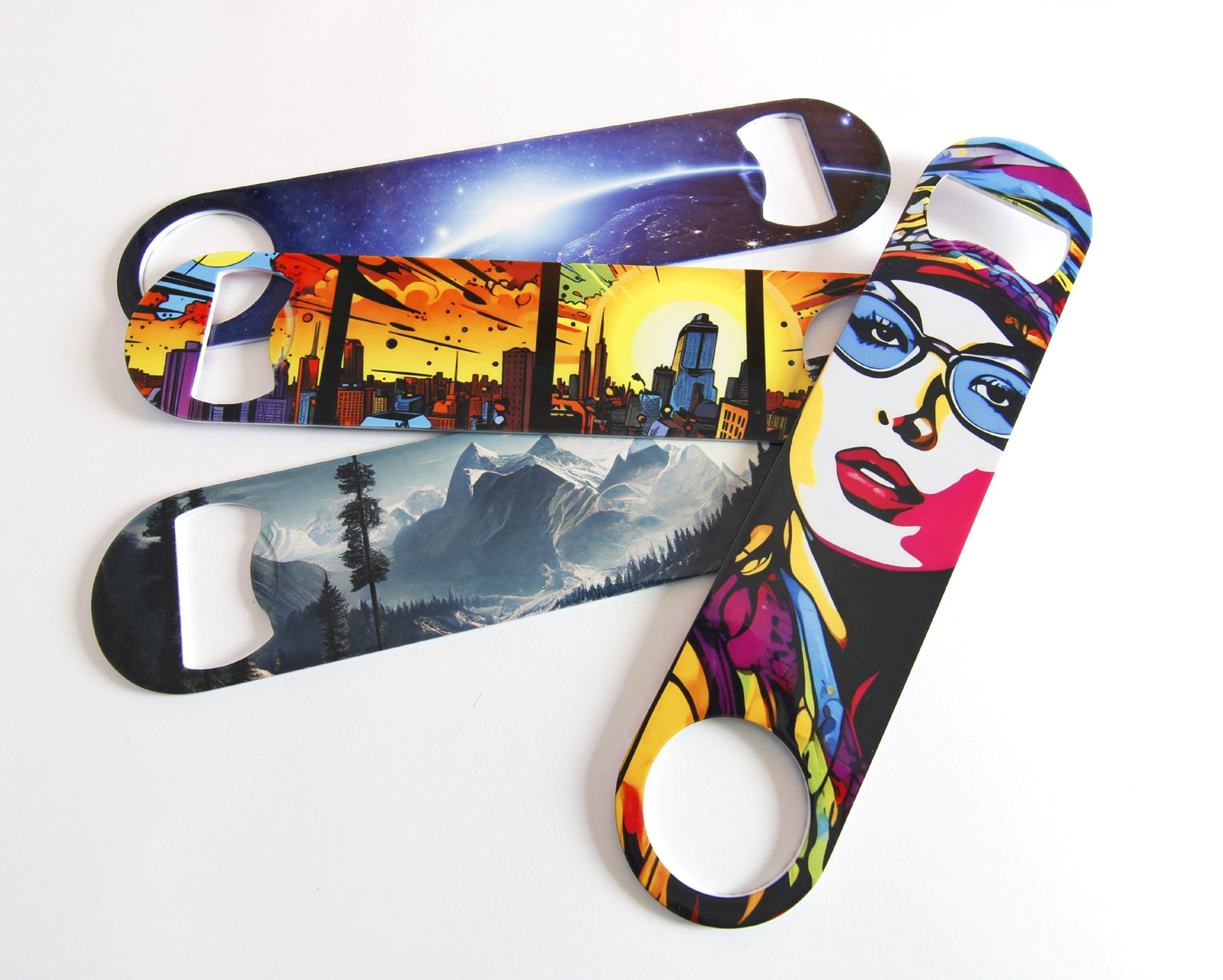 Custom Bar Blades | Badges And Stickers | Printed Bar Blades