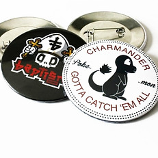Badges And Stickers | Custom Merchandise | Printed Merch