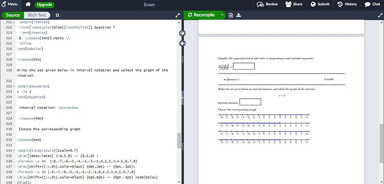 Latex Portfolio | Asma Shakeel