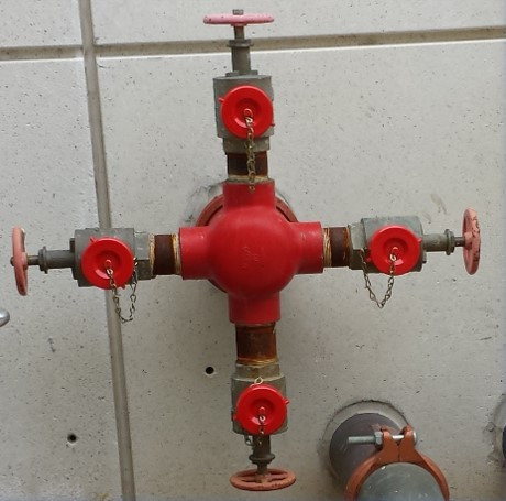 Fire Pump Test Header (4 Valves) Revit | BIMitUP